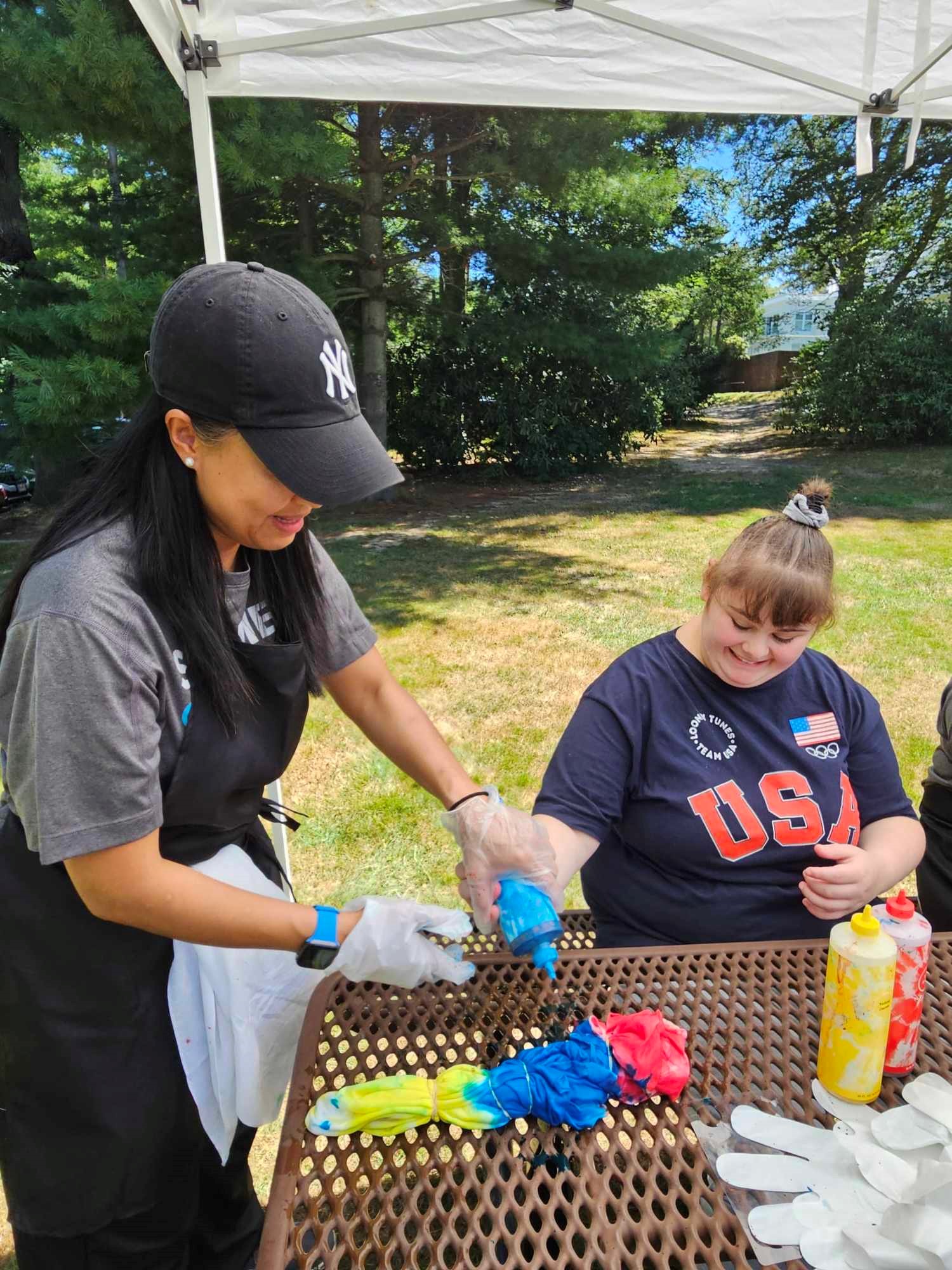 Tie-Dye Extravaganza at the Children’s Education Center